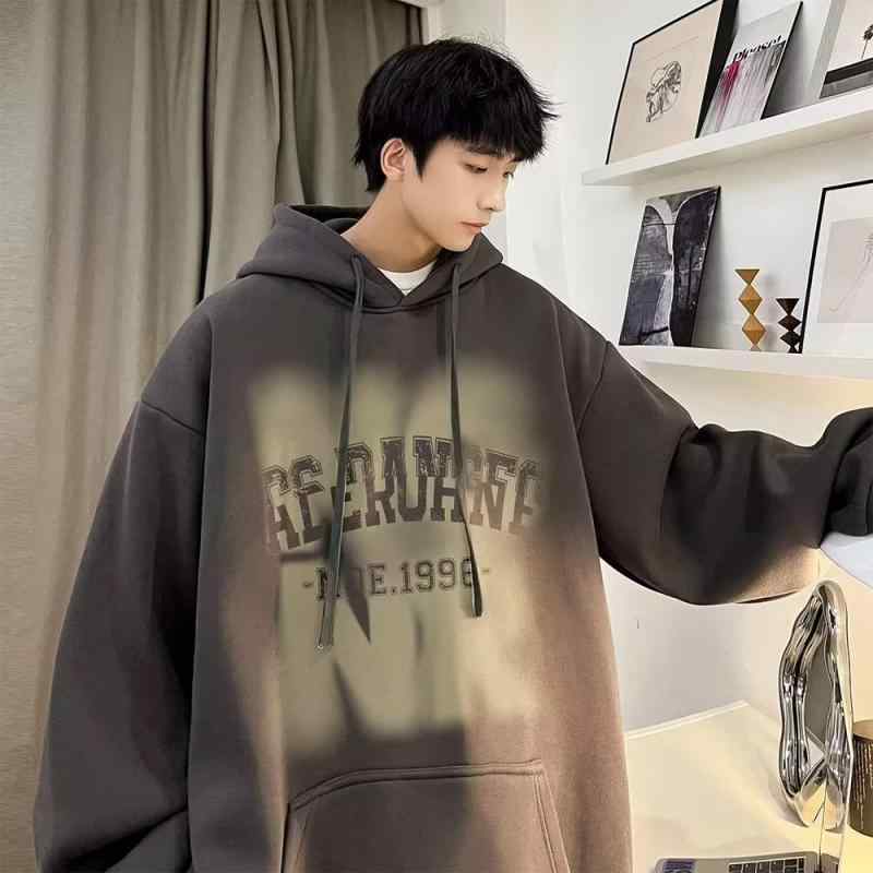 ・カテゴリ: スウェット/トレーナー・スタイル: ストリート・対象年齢: 成人・対象: 青少年・性別: 男性・素材: 綿90%・生地: 華綿・袖丈: 長袖・ネックライン: Vネック・フード: あり・厚さ: 厚手(裏起毛)・フィット: ルーズ...