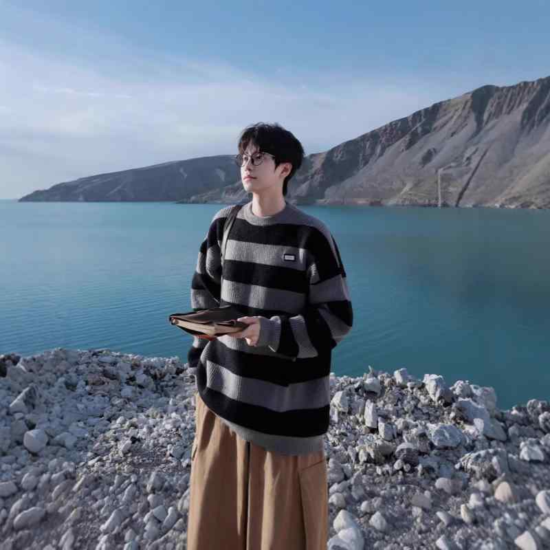 ・スタイル: プルオーバー・フィット: ゆったり・ネックライン: ハイネック・袖丈: 長袖・厚さ: 厚手・デザイン: 無地・対象年齢: 18-24歳・素材: 化学繊維混紡・主素材: ポリエステル85%・シーン: カジュアル・対象: 青少年、...