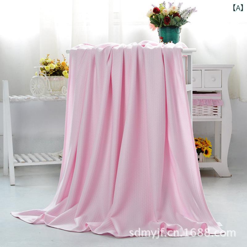 ・素材: レーヨン・重量: 約800g～1000g・柄: 幾何学模様・タイプ: 竹繊維ブランケット・カラー: ピンク、ブルー、イエロー、グリーン、コーヒー・サイズ: 90*100、100*120、100*150、150*200、180*20...