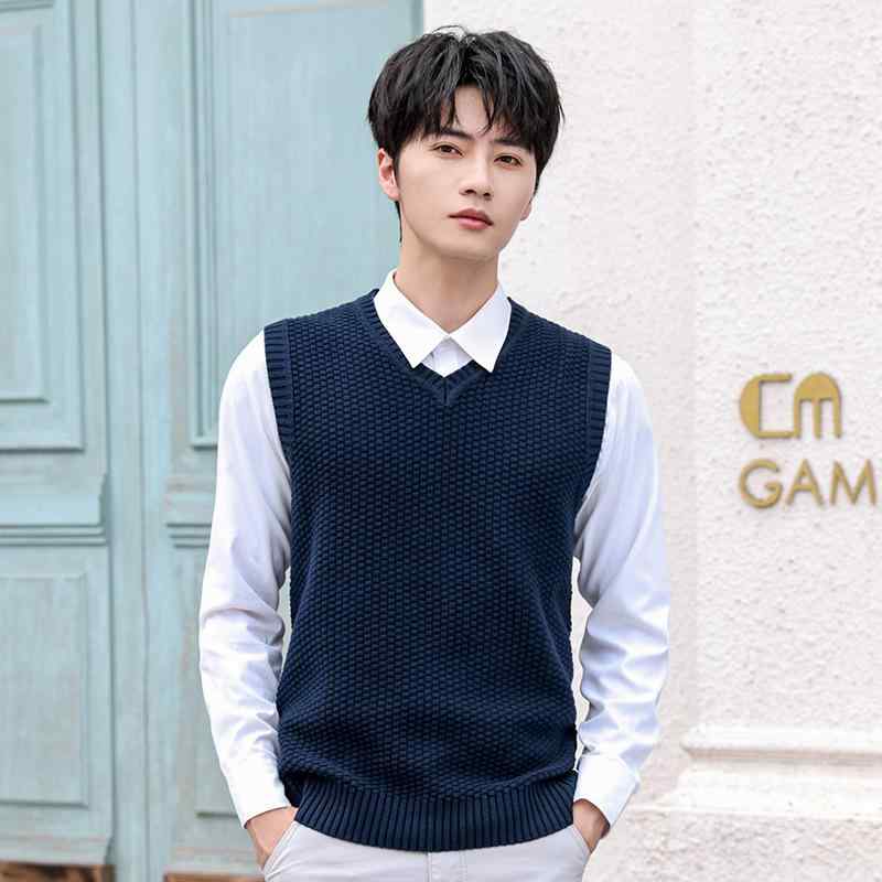 ・カテゴリ: トップス・スタイル: 韓国風・ネックライン: Vネック・袖丈: ノースリーブ・柄: 無地・素材: 綿100%・対象: メンズ・サイズ展開: S, M, L, XL, XXL, XXXL・カラー展開: ブルー, ブラック, レッド