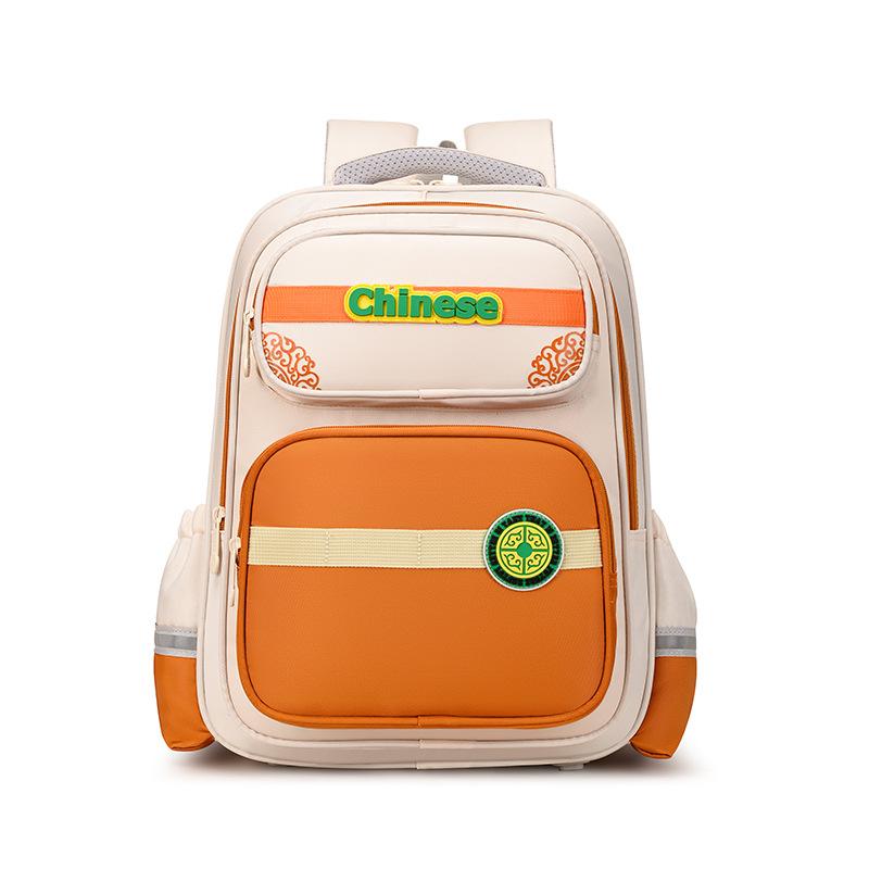 ・対象: 男女兼用・対象学齢: 3～4年生・素材: オックスフォード布・機能: 通気性、防水、超軽量・スタイル: モダン、クール・裏地: ポリエステル・柄: 無地・デザイン: ステッチ、切り替え・カラー: カーキ×オレンジ、イエロー×ブルー...