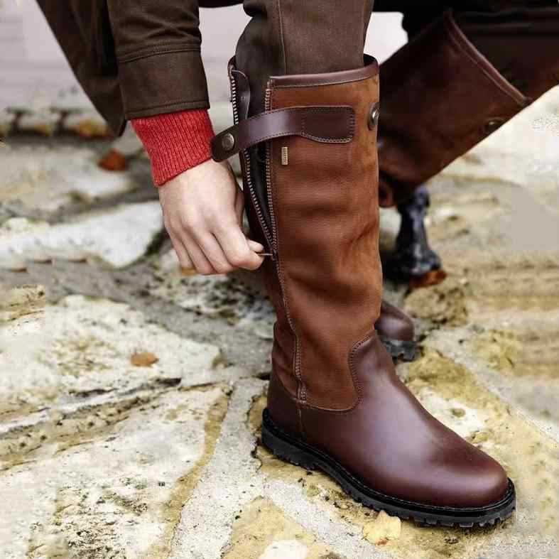 ・商品カテゴリ: ブーツ・対象年齢: 成人・アッパー素材: 合成PU・ソール素材: ゴム・性別: 男性・スタイル: 欧米・つま先の形状: ラウンドトゥ・ヒールの高さ: ローヒール(1-3cm)・ヒールの形状: スクエアヒール・ブーツタイプ:...