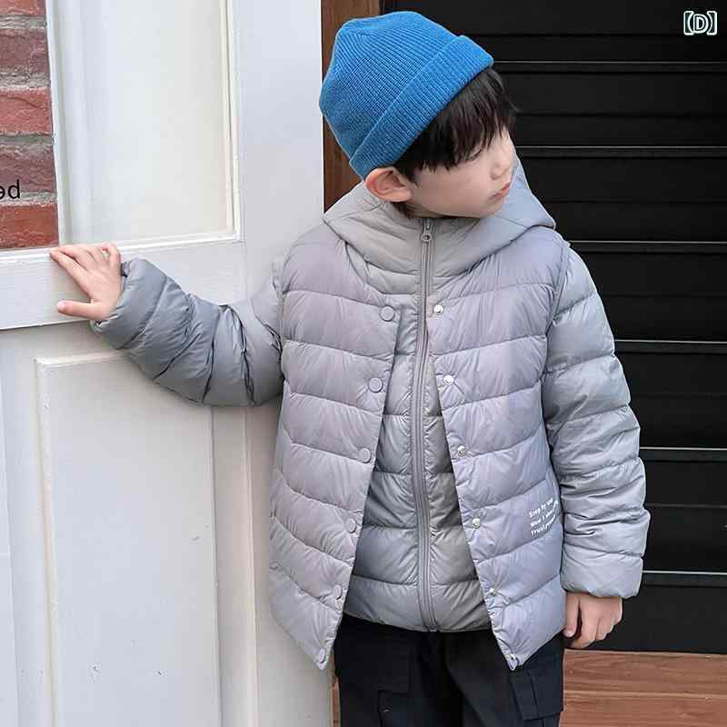・性別: 男の子・対象年齢: 8歳以上・スタイル: 韓国風・素材: ポリエステル・詰め物: ホワイトダックダウン・ダウン含有量: 86~90%・フード: フード付き・着丈: 短め・フィット: ゆったり・袖丈: 長袖・厚さ: 普通・留め具: ...