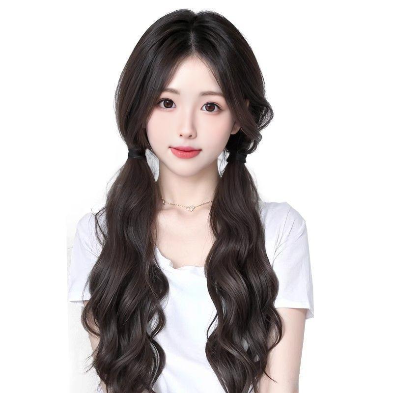 ・スタイル: カール・対象: 女性・製法: 機械製・染め・パーマ: 不可・素材: 高温シルク・肌色: 全ての肌色・顔型: 全ての顔型・カラー: ブラック、ダークブラウン、ライトブラウン、ブラックブラウン、ブラック+レッド、ブラック+ピンク、...