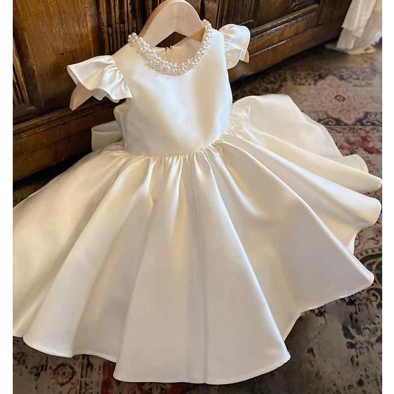 ・商品カテゴリ: 子供用礼服・対象年齢: 3～8歳 (100～140cm)・性別: 女児・素材: 化学繊維混紡・主素材: ポリエステル50%・裏地: 亜麻50%・スタイル: プリンセス・要素: プリンセス・色: オフホワイト・対応身長: 8...