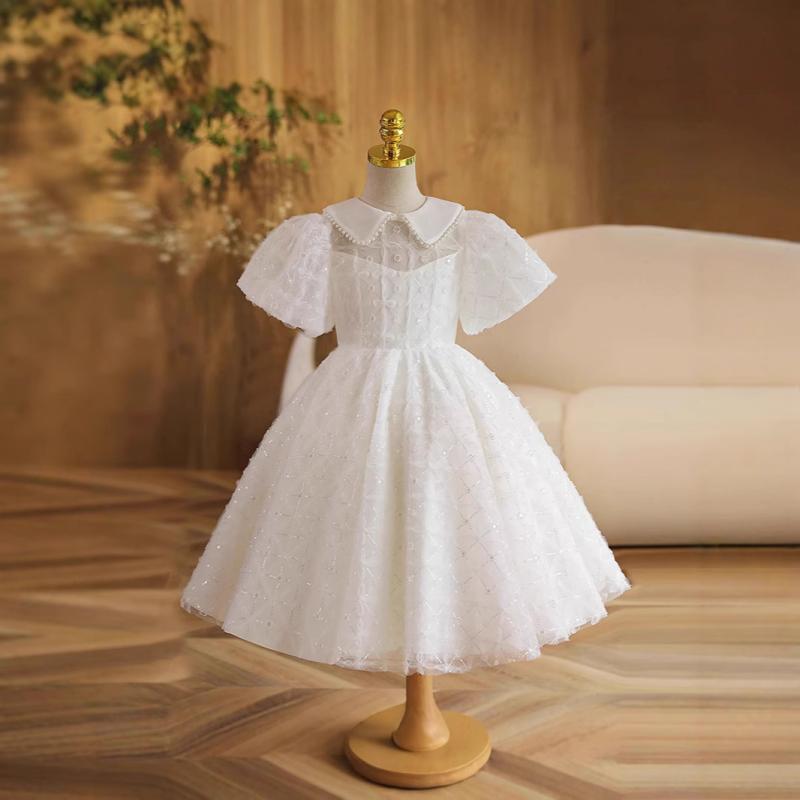 ・商品カテゴリ: 子供用フォーマルドレス・対象年齢: 3～8歳 (100～140cm)・性別: 女児・実物写真: モデル着用写真・スタイル: プリンセス・素材: 化学繊維混紡・主素材: ポリエステル・主素材の含有量: 50%・裏地: ポリエ...