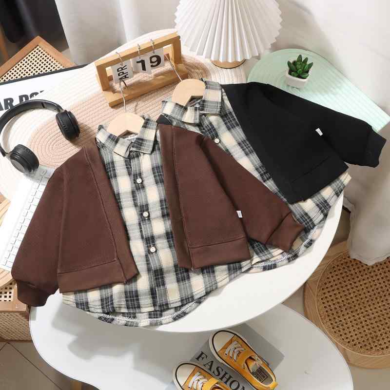 ・性別: 男の子・スタイル: 韓国・対象年齢: 8歳以上(140cm以上)・主な生地成分: ポリエステル100%・安全レベル: A・カラー: ブラック, コーヒー・対応身長: 90cm, 100cm, 110cm, 120cm, 130cm...