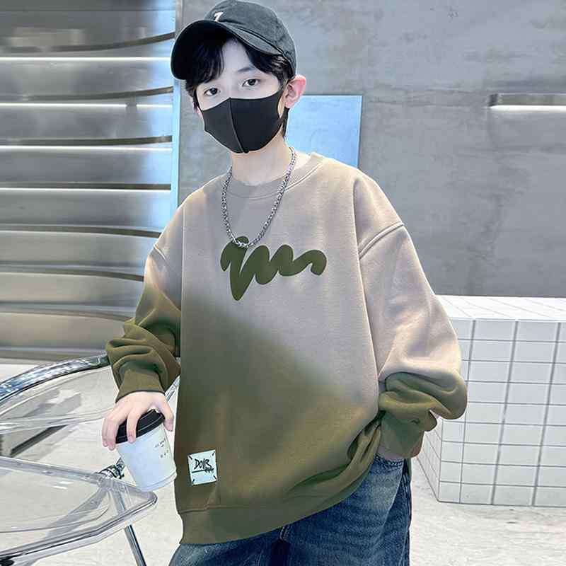 ・カテゴリ: 子供用トレーナー・スタイル: 韓国風・対象: 中・高学年 (8歳以上、140cm以上)の子供向け・生地加工: 柔らかい加工・柄: 漫画・厚さ: 普通・袖丈: 長袖・留め具の種類: プルオーバー・フード: フードなし・要素: 流...