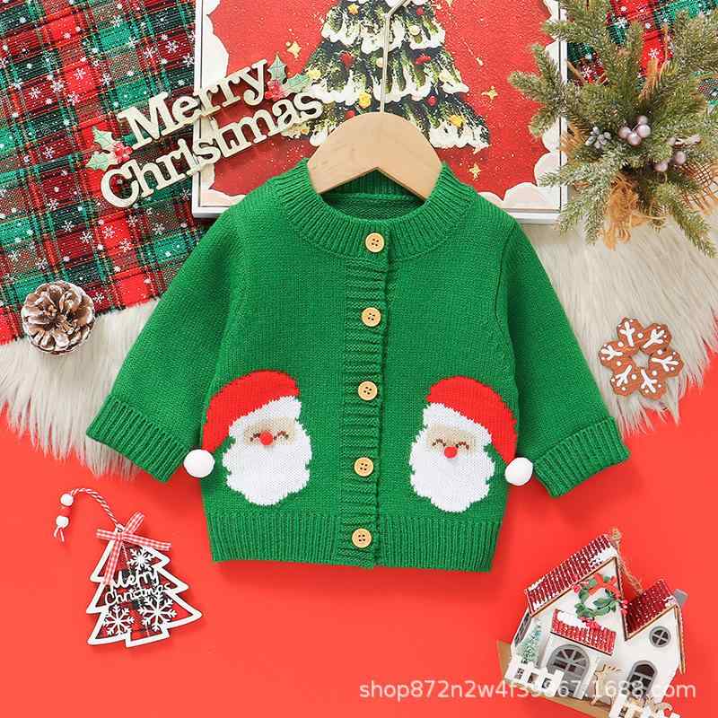 ・対象年齢: 1～3歳 (80～100cm)・ネックライン: ラウンドネック・スタイル: 欧米・柄: カートゥーン・厚さ: 普通・フード: なし・要素: カーディガン・袖丈: 長袖・生地: ニット・留め具: シングルブレスト・素材: アクリ...