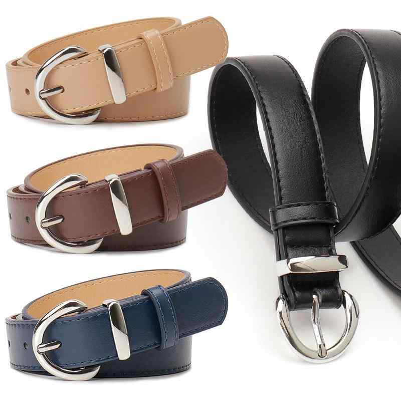 ・素材: 合皮・バックル素材: 合金・バックルタイプ: ピンバックル・カラー: ブラック、ホワイト、ネイビー、コーヒー、レッド、カーキ、キャメル、ピンク・ベルト幅: 普通 (2-4cm)・サイズ: 幅2.8cm、長さ103cm、重さ約88g...