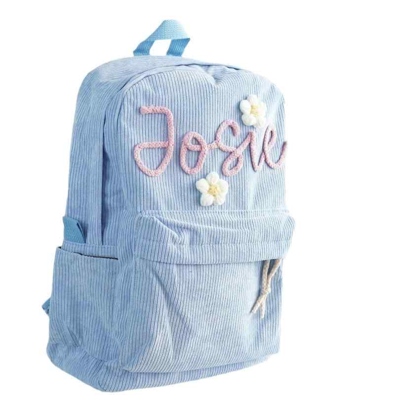 ・対象: ユニセックス・素材: コーデュロイ・機能: 収納可能・スタイル: かわいい、子供向け・裏地: コーデュロイ・柄: 文字・流行要素: 文字・イメージ: 文字・カラー: グレー, カーキ, ピンク, ブルー, ブラック, グリーン・シ...