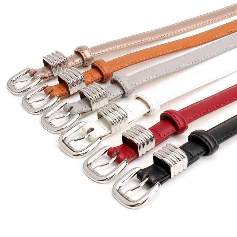 ・素材: 合皮・バックル素材: 合金・ベルトの締め方: ピンバックル・カラー: ブラック、ホワイト、キャメル、グレー、アンカラレッド、錫金・ベルト幅: 細め（2cm未満）・サイズ: 幅1.9cm、長さ103cm、重さ約80g・スタイル: カ...