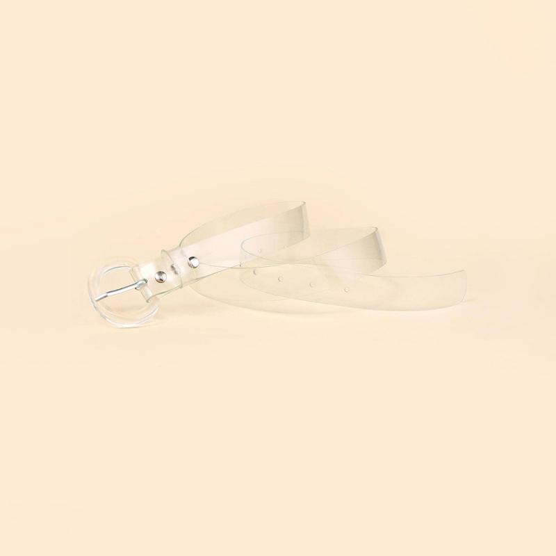 ・素材: プラスチック・バックル素材: 合金・バックルタイプ: ピンバックル・カラー: 透明1、透明2・幅: 2～4cm・長さ: 92cm、102cm、112cm、122cm、132cm（バックル含む）・サイズ: 92、102、112、12...