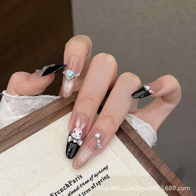 ・スタイル: かわいい、セクシー・種類: ネイルチップ・長さ: ロング・対象: 女性・製法: 半手工・カラー: SG705（XS）、SG705（S）、SG705（M）・付属品: 接着剤、グミシール、爪やすり、ネイルオフスティック、クリーニン...