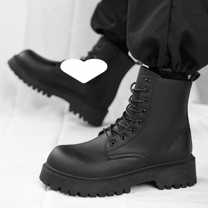 ・カテゴリ: 皮靴・対象年齢: 青年（18～40歳）・靴の材質（甲）: PU・靴の材質（靴底）: ゴム・性別: メンズ・製法: 半粒面・スタイル: イギリス風・つま先の形状: ラウンド・ヒールの高さ: 8cm以上・ヒールの形状: その他・人...