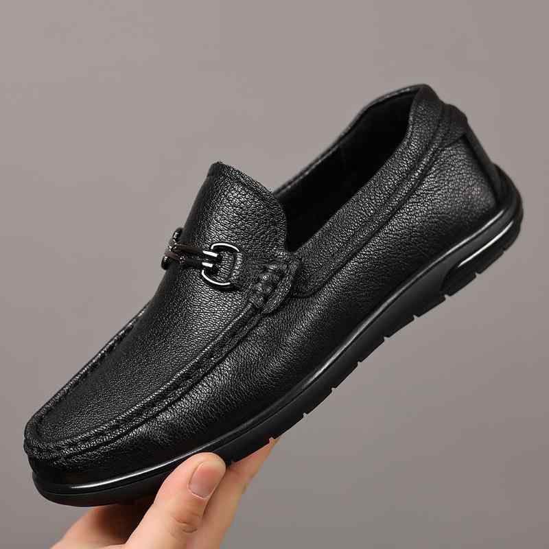 ・靴底素材: ゴム・適用年齢: 成年・アッパー素材: 羊革・対象性別: メンズ・皮革の特徴: 山羊革・つま先の形状: ラウンドトゥ・加工方法: 粒面革・ヒールの高さ: フラット・ヒールの形状: ウェッジ・人気の要素: ステッチ・スタイル: ...