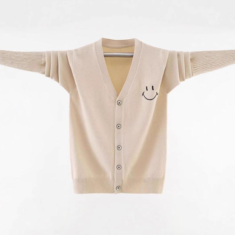 ・種類: カーディガン・シルエット: ゆったり・ネックライン: Vネック・袖丈: 長袖・厚さ: 普通・スタイル: ベーシック・ディテール: ジャカード・対象: ティーン・素材: ポリエステル繊維・素材の割合: 6%・シーン: カジュアル・シ...