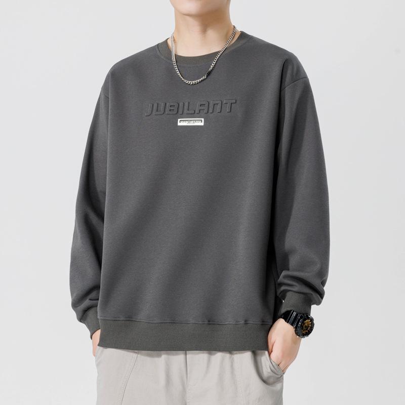 ・カテゴリ: トレーナー/フリース・スタイル: 軽熟カジュアル・対象: 男性・デザイン: プルオーバー・ネックライン: ラウンドネック・袖丈: 長袖・厚さ: 厚手・生地: 綿・シーン: 日常・柄: 文字・ディテール: バッジ・フィット: ル...