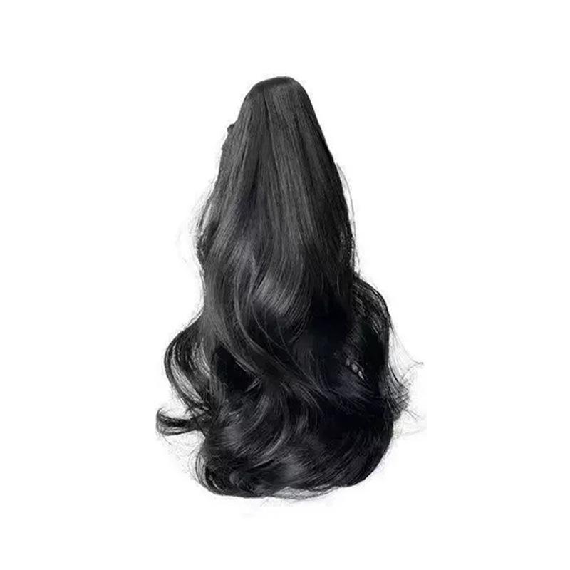 ・スタイル: ポニーテール・対象: 女性・加工方法: 手編み・ヘア素材: 高温シルク・肌色: すべての肌色・顔型: すべての顔型・カラー: 自然黒, 棕黒, 深棕色, 浅棕色・カテゴリ: 付け毛ポニーテール・特徴: 増毛