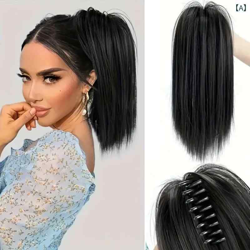 ・スタイル: ポニーテール・ブランド: 千幻・対象: 男女兼用・加工方法: 機械製・染色・パーマ: 不可・素材: 高温シルク・肌色: 全ての肌色・顔型: 全ての顔型・効果: 増毛・カテゴリ: 付け毛ポニーテール・カラー: 自然な黒, 薄茶色...