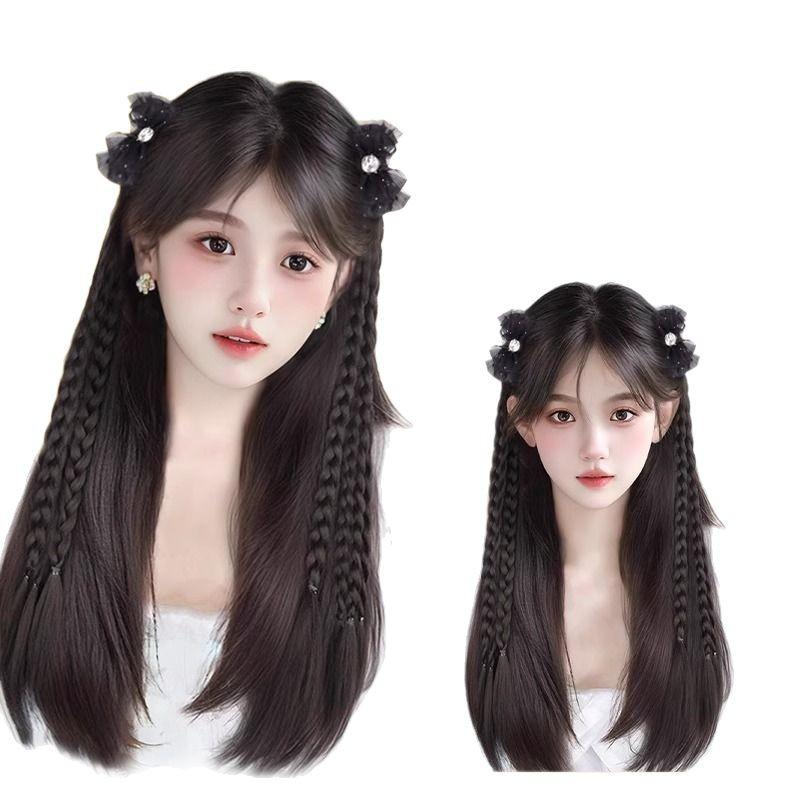 ・スタイル: ポニーテール・対象: 女性・加工方法: 手作り・染色/パーマ: 不可・髪の素材: 高温シルク・肌の色: 全ての肌色・顔の形: 全ての顔型・カラー: 黒茶色、自然な黒色、濃い茶色、明るい茶色・製品カテゴリ: 付け毛ポニーテール