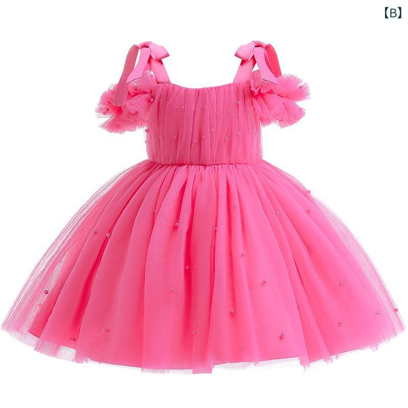 ・商品カテゴリ: 子供用フォーマルドレス・対象年齢: 3～8歳 (100～140cm)・性別: 女児・画像: 実物写真 (モデルなし)・スタイル: プリンセス・要素: 可愛い、プリンセス、チュール・素材: 表地: ポリエステル90%、裏地:...