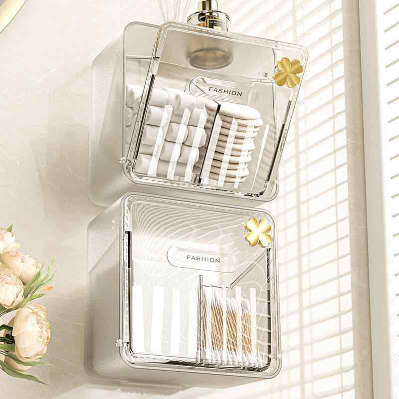 ・商品カテゴリ: 化粧品収納ボックス・素材: PET・プラスチック新材料割合: 100%・商品特性: 蓋付き、仕切り付き・機能: 整理・収納場所: 寝室、浴室、トイレ・適用範囲: 化粧品・スタイル: 新中式・パターン: 無地・容量: 12L...