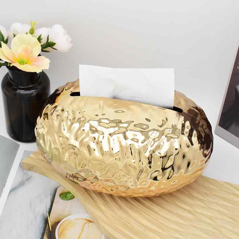 ・素材: プラスチック・ティッシュ適用: 平板紙・利用場所: 自動車、リビング、浴室・カラー: 水波紋（金色）、水波紋（銀色）・機能: 多用途・スタイル: 軽奢