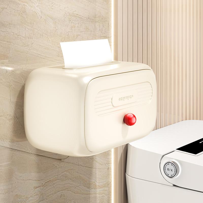 ・項目: 素材・値: プラスチック・項目: 対応ティッシュ・値: 抽取式・項目: 利用場所・値: 自動車, リビング, 浴室・項目: カラー・値: ホワイト（1個）, ブラック（1個）, ホワイト+ブラック（2個）・項目: 機能・値: 防水...