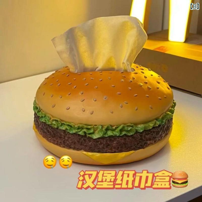 ・素材: 樹脂・用途: リビング・種類: 平板紙・ロゴ印刷: 不可・スタイル: 田園・カラー: 特大ハンバーガー、特大ハンバーガー 2個セット・機能: 多用途