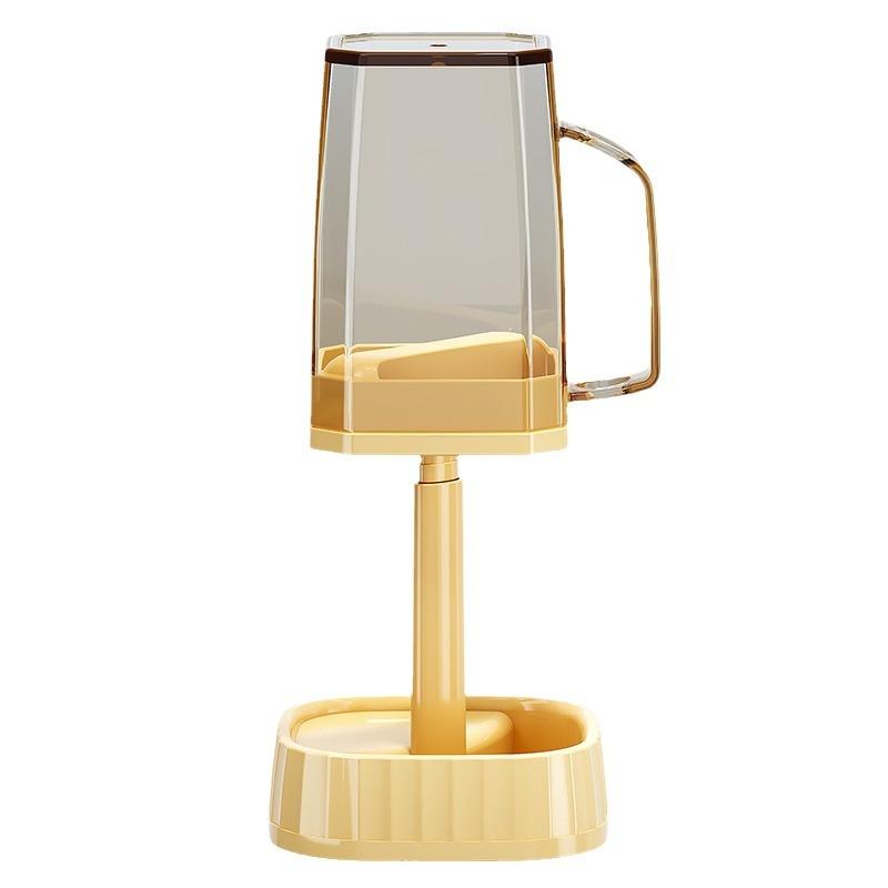 ・商品カテゴリ: 歯ブラシスタンド・機能: 収納, 穴あけ不要・素材: プラスチック・取り付けタイプ: その他・カラー: ブラック, ピンク, シアン, イエロー