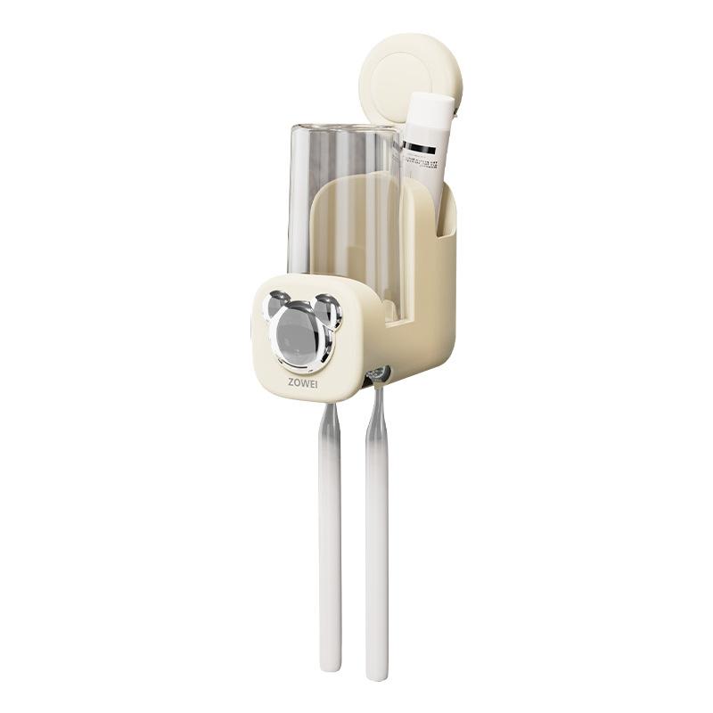 ・カテゴリ: その他・機能: 免打孔・素材: プラスチック・懸架タイプ: 吸盤式・カラー: 奶油色, グリーン