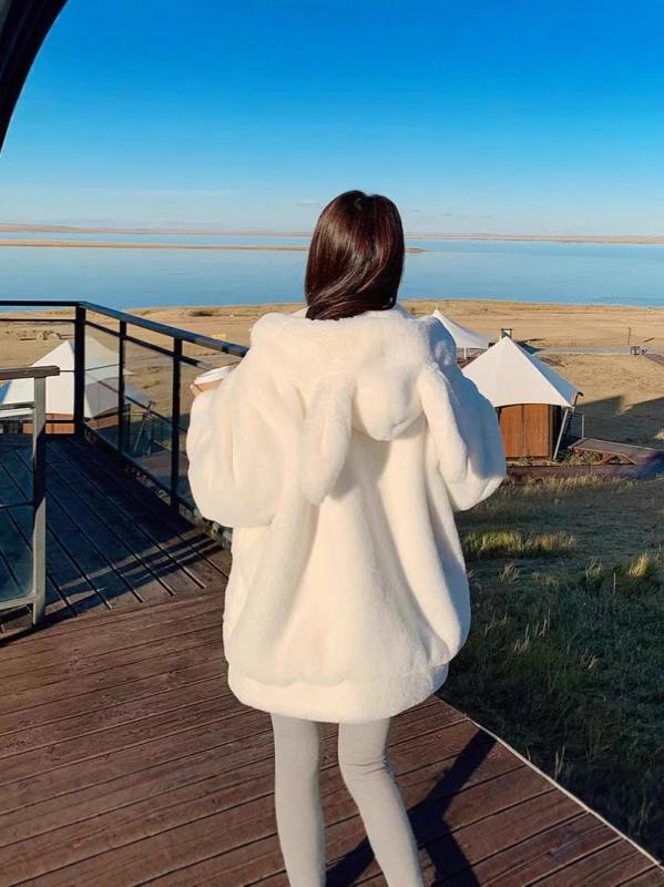 ・图案: 纯色・款式: 开衫・版型: 宽松型・组合形式: 单件・衣长: 中长款(65cm<衣长≤80cm)・袖长: 长袖・袖型: 花瓣袖・领型: 连帽・厚薄: 厚・流行元素: 口袋・工艺: 磨毛・面料名称: 棉・主面料成分: 棉・颜色...