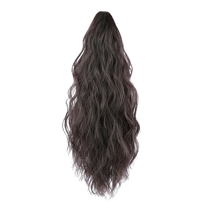 ・カテゴリ: ヘアエクステンション・スタイル: ポニーテール・対象: 女性・加工方法: 機械製・ヘア素材: 高温シルク・対応肌色: 任意・対応顔型: 任意・カラー: 黒茶色, 自然な黒色, ダークブラウン, ライトブラウン