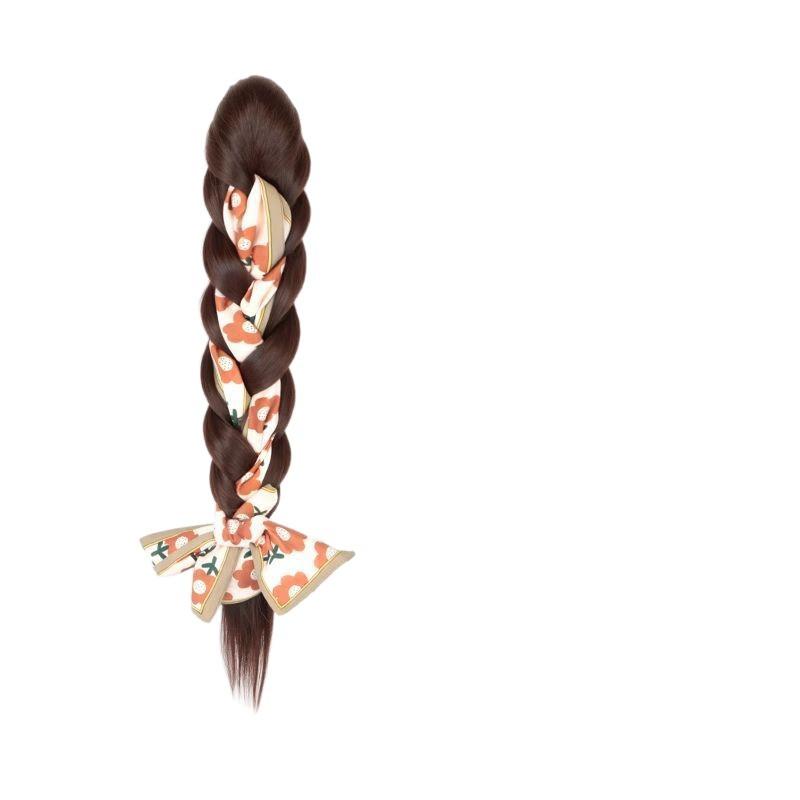 ・发型: 马尾・対象: 女性・加工方法: 手作り・染色/パーマ: 不可・素材: 高温シルク・対応肌色: 全ての肌色・対応顔型: 全ての顔型・カラー: ブラウンブラック, ナチュラルブラック, ダークブラウン, クールブラウン・製品カテゴリ:...