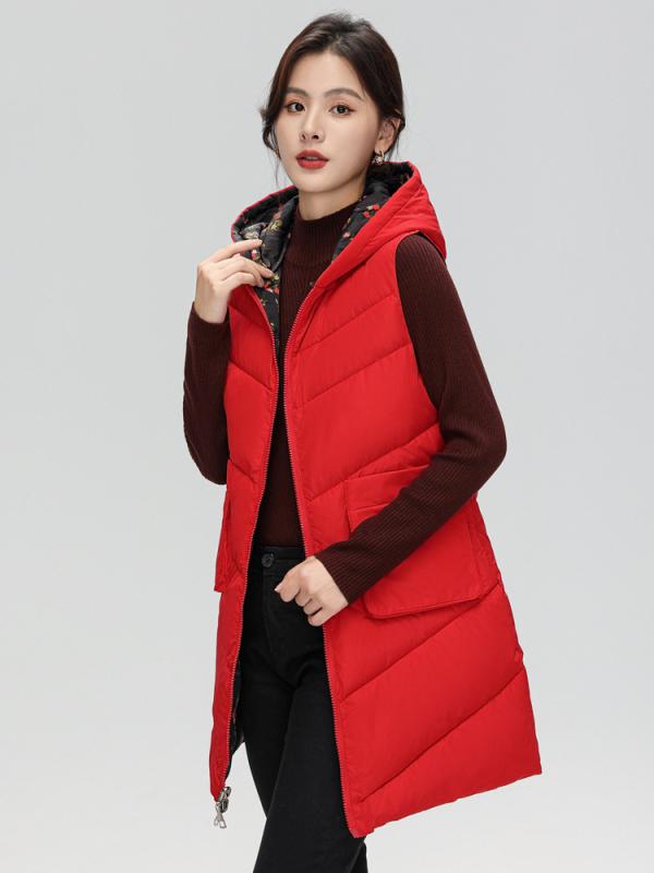 ・カテゴリ: ベスト/ジレ・スタイル: カジュアル・デザイン: カーディガン・ネックライン: フード付き・柄: 無地・素材: ポリエステル・混紡率: 主素材: 50-70%、副素材: 30-50%・対象年齢: 成人・対象: 女性・フィット:...