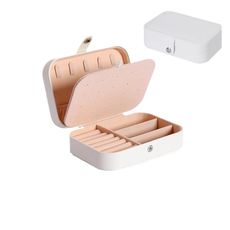 ・商品カテゴリ: ジュエリーボックス・素材: レザー・スタイル: オフィス・硬さ: ソフト・柄: 無地・サイズ: 小・カラー: ホワイト, ピンク, ブラック