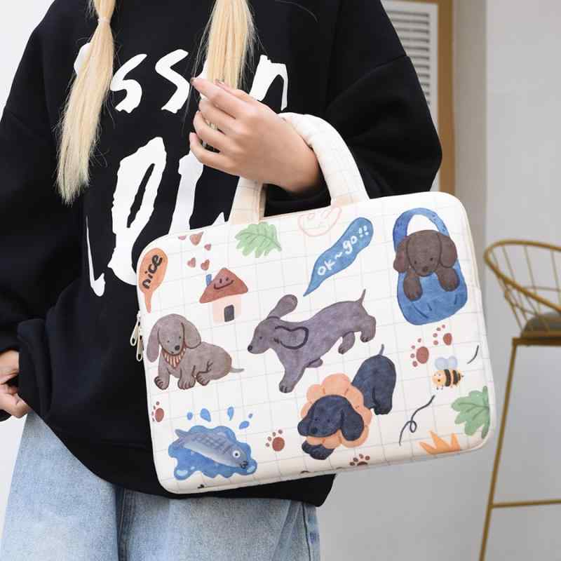 ・項目: 機能・値: 防水、耐摩耗、収納可能・項目: 素材・値: ナイロン・項目: カラー・値: ホワイト、ブルー（小樹）、カーキ、ブルー（小猫）・項目: サイズ・値: 小号竖款、大号横款・項目: スタイル・値: ストリート・項目: PC収...