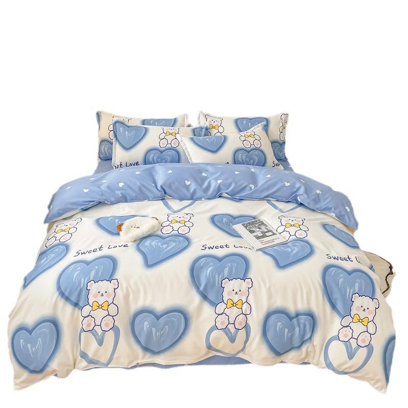 ・印染加工: 活性印染・織り方: プリント・重さ: 800g～1000g・柄: キャラクター、動物・スタイル: カートゥーン・商品構成: 寝具セット・素材: 化学繊維・サイズ展開: 1.5*2m、1.8*2.2m、2*2.3m・種類: 布団...