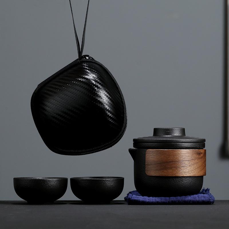 ・スタイル: レトロ・素材: 陶器・カラー: 禅ブラック（一壶二杯）+【携帯バッグ】, 黛グリーン（一壶二杯）+【携帯バッグ】・ギフト用途: ビジネスギフト, 広告ギフト, プロモーショングッズ, 会議ギフト, 福利厚生ギフト, 記念ギフト...
