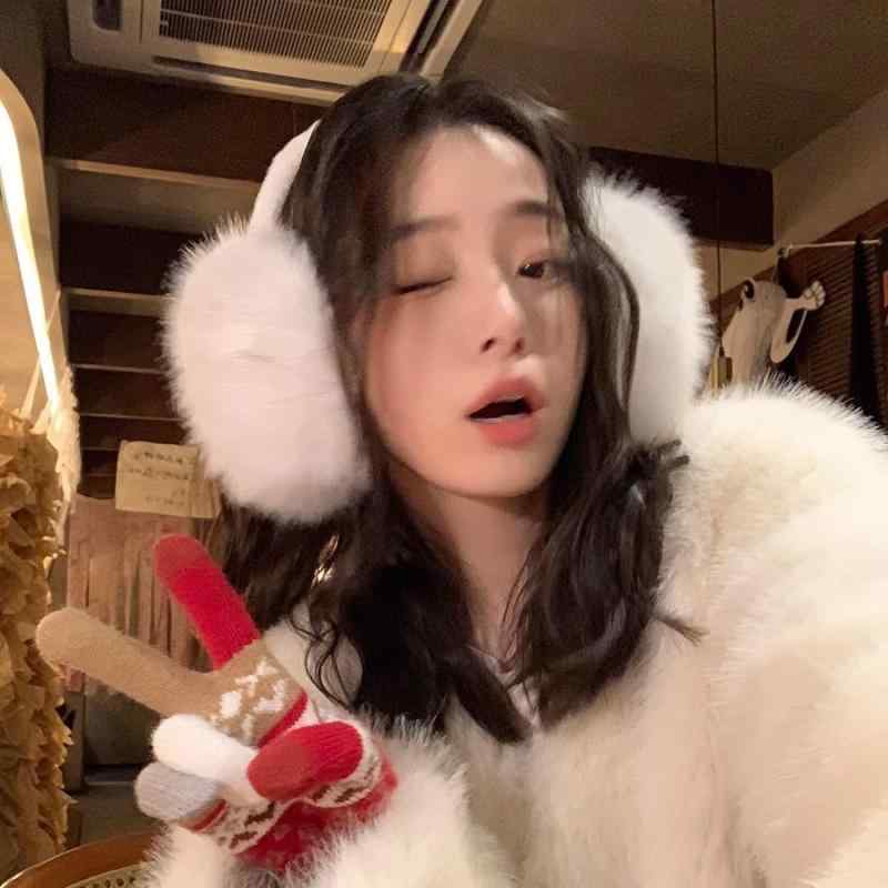 ・性別: 女性・対象年齢: 成年・素材: ポリエステル・スタイル: 基本・柄: 無地・カラー: ベージュ, ホワイト・サイズ: 直径12.5cm・機能: 保温、耳保護・スタイル: カジュアル、フェミニン、ベーシック、韓国風・シーン: アウト...