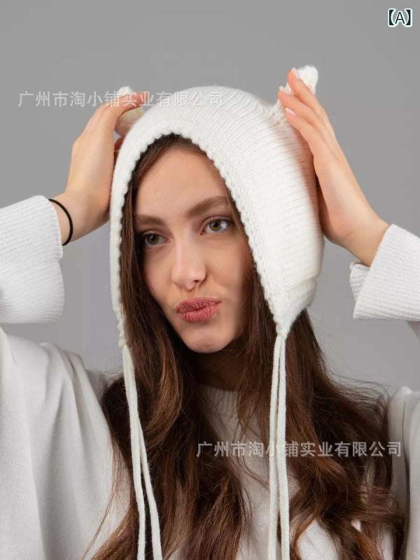 ・カテゴリ: ニット帽・適した季節: 冬・帽子の種類: 丸い・つばの形: カーブ・色: 白, 青, 黒, アイボリー, ベージュ, ワインレッド, ピンク・サイズ: 42, 44, 46・機能: 保温・素材: アクリル・スタイル: 漫画・流...