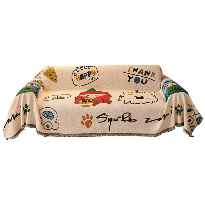 ・素材: 綿糸・アイテム: ソファカバー・柄: キャラクター・ソファタイプ: 3人掛け・カラー: スイートプリンセス, ハッピーおやつ, ハンバーガー, バターベア, 秘密の花園, 招き猫・サイズ: 180×130cm, 180×180cm...