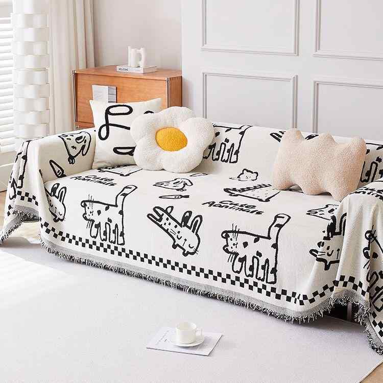 ・素材: シェニール・パターン: ストライプ、幾何学模様、カートゥーンアニメ、萌え・ソファタイプ: 組み合わせソファ・カラー: カートゥーン・サイズ: 130cm、150cm、180cm、200cm、230cm、260cm、280cm、30...