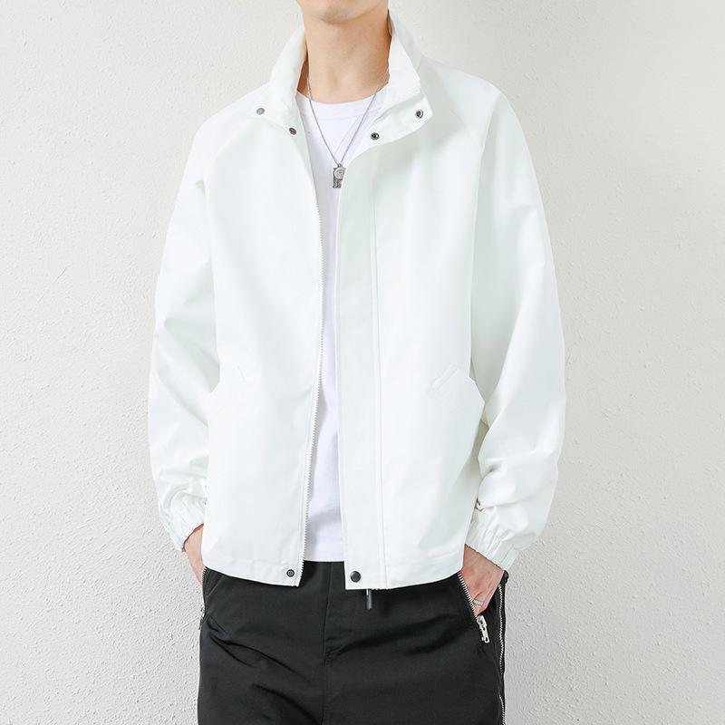 ・カテゴリ: ジャケット・スタイル: 流行・対象年齢: 青年、成人・タイプ: ルーズ・前立て: ジッパー・フード: なし・厚さ: 普通・柄: 無地・素材: ポリエステル100%・裏地: ポリエステル100%・シーン: カジュアル・ディテール...