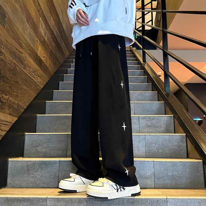 ・カテゴリ: メンズパンツ・スタイル: 韓国風・パンツ丈: フルレングス・フィット: レギュラー・ウエスト: ミドルウエスト・素材: ポリエステル・厚さ: 普通・対象年齢: 成人・対象: 男性・色: 白灰色、ブラック・サイズ: M、L、XL...