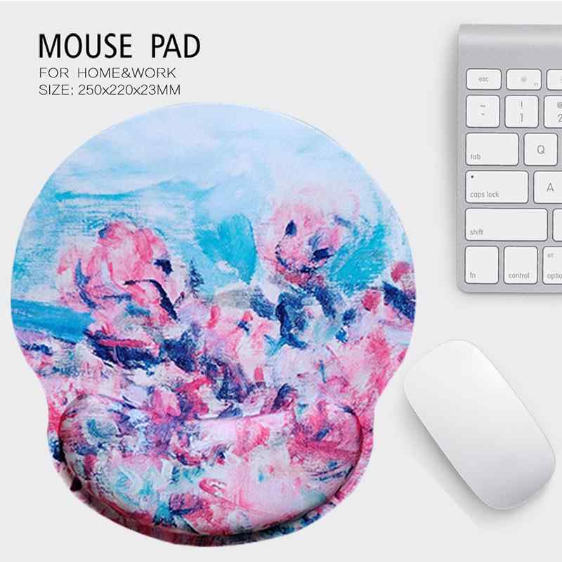 ・タイプ: 大判・素材: 天然ゴム・機能: リストレスト・图案: 油絵, 植物, 花, 漫画, 動物・スタイル: アニメ・款式: 腕置き・サイズ: 24.5cm x 22cm x 2.5cm