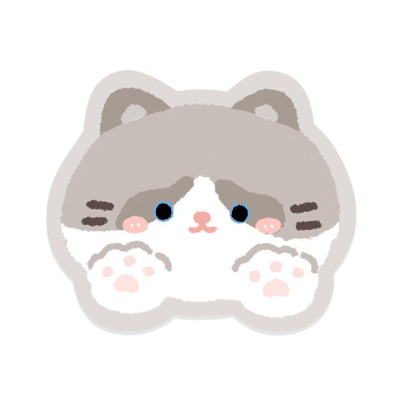 ・タイプ: デスクマット・素材: ゴム・特徴: その他・加工方法: その他・柄: 猫の異形マウスパッド（オレンジ猫、ラグドール、トラ猫、シャム猫）・スタイル: 国潮・種類: オフィスデスクマット・サイズ: その他