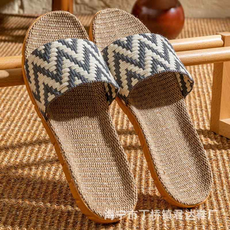 ・対象年齢: 成人・カラー: レッド、ピンク、オフホワイト、ブルー、グレー・サイズ: 35、37、39、40、42、44・対象: カップル・アッパー素材: 麻・シーズン: 春、夏、秋・対象性別: 男女兼用・ソール素材: EVA・スタイル: ...