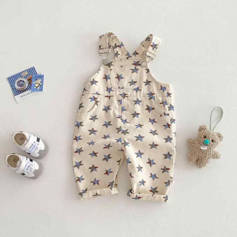 ・スタイル: 韓国版・素材: 綿・安全等級: A類・パンツ丈: 長ズボン・主な素材の成分: 綿98%・対象: 子供用(3~8歳、100~140cm)・シーズン: 春、秋・種類: サロペット・股開き: 股なし・柄: その他・モデル写真: 実物...